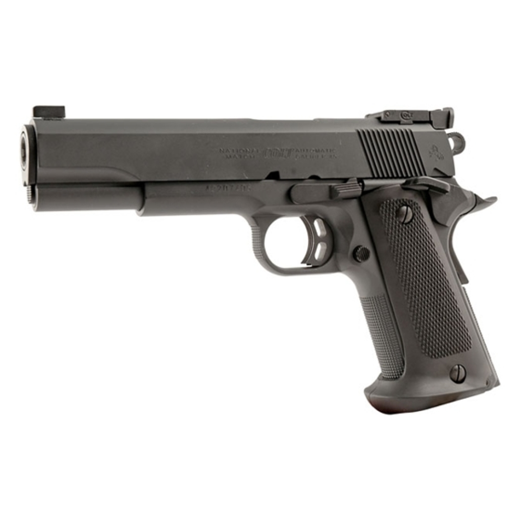 Colt N-Match HW svart, fjäderdriven pistol - JagaMera
